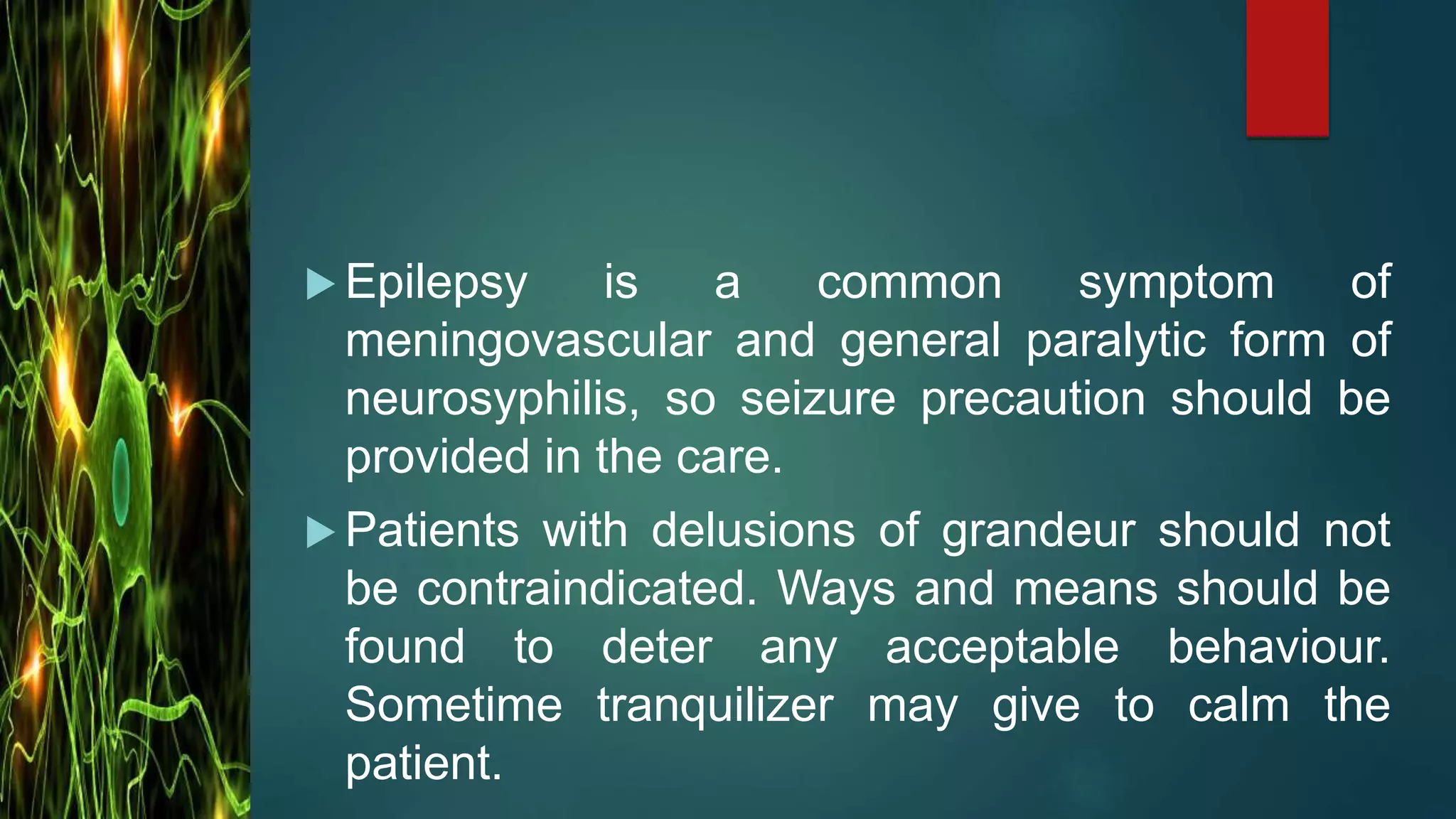 Neurosyphilis | PPTX