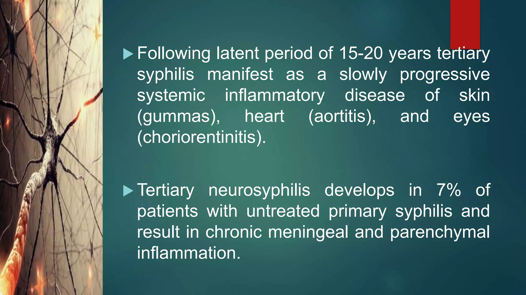 Neurosyphilis | PPTX