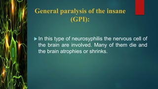 Neurosyphilis | PPTX