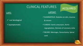 Neuro syphilis | PPTX