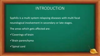 Neuro syphilis | PPT