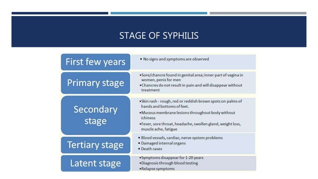 Neurosyphilis | PPTX | Infectious Diseases | Diseases and Conditions