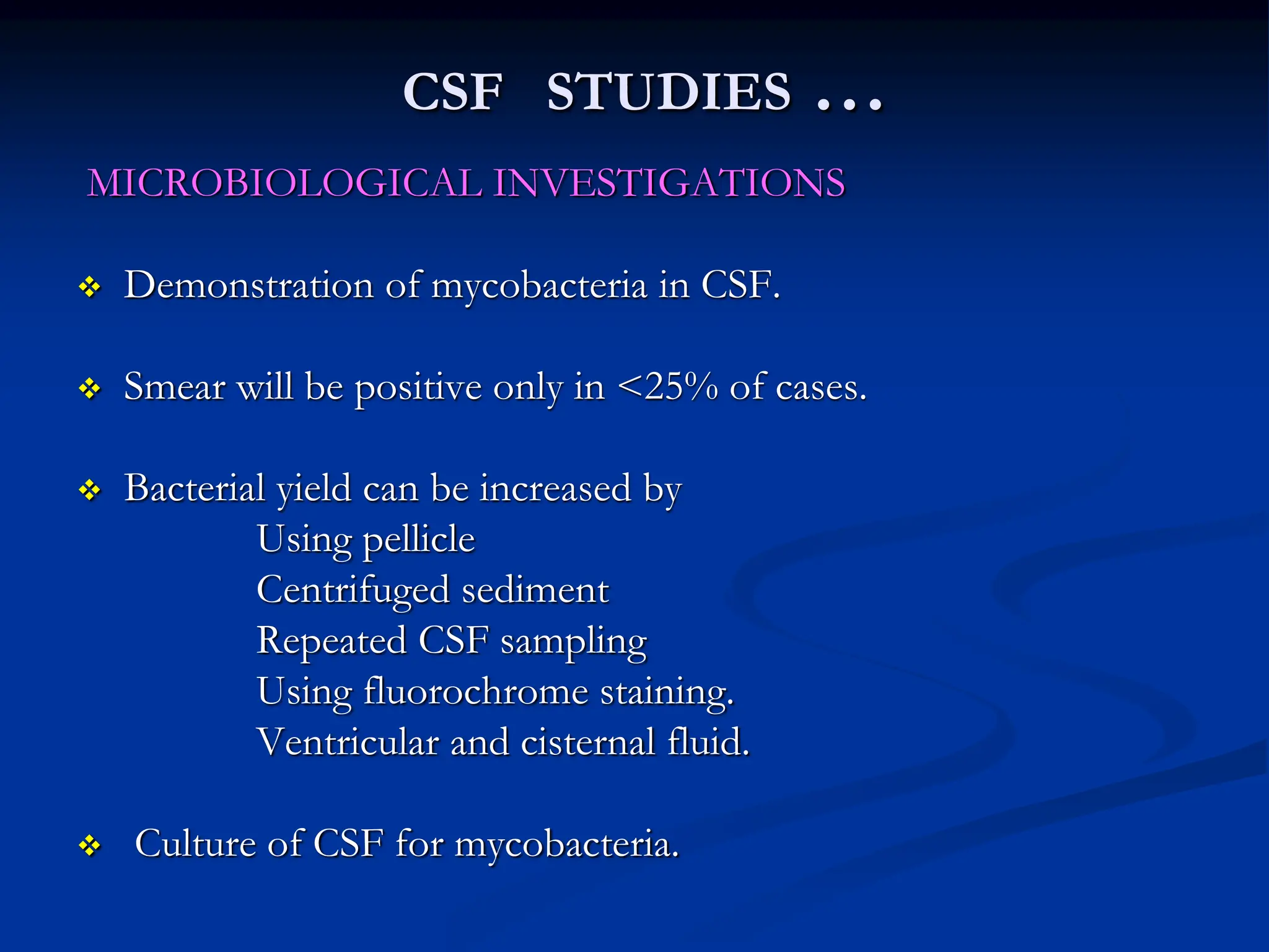 NEUROlogical Tuberculosis management and diagnosis | PPT