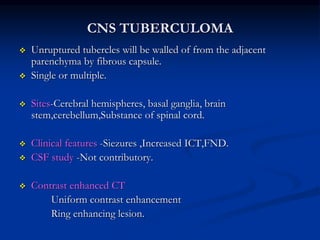 NEUROlogical Tuberculosis management and diagnosis | PPT