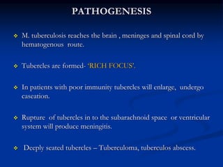 NEUROlogical Tuberculosis management and diagnosis | PPT