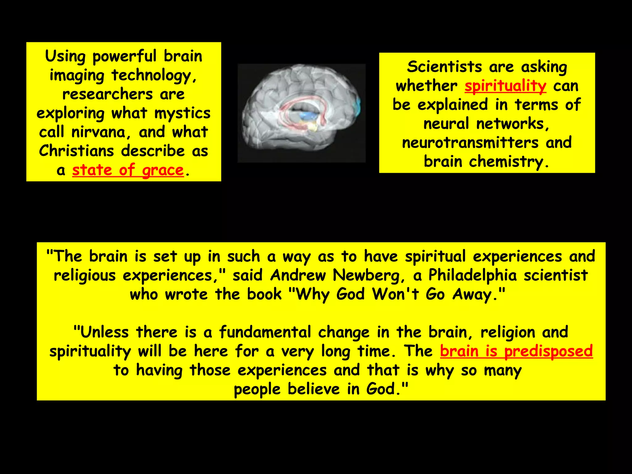 Neurotheology and Spirituality | PPT