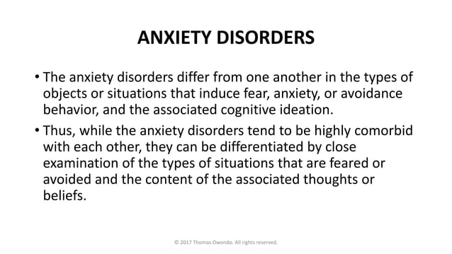 NEUROTIC DISORDERS.pptx | Brain and Nervous System Disorders | Diseases ...