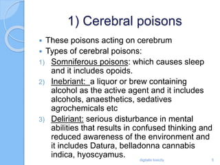 Neurotic poisons | PPTX