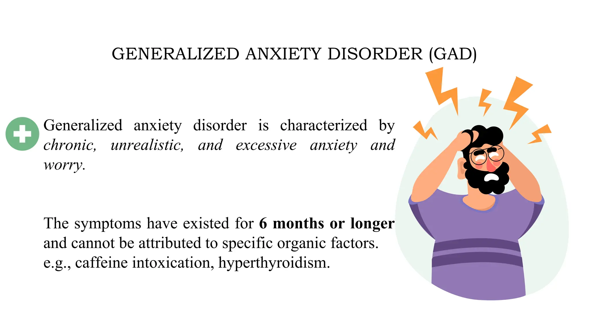 NEUROTIC STRESS RELATED DISORDERS including anxiety disorders | PPTX