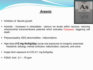 Neurotoxicity and its evaluation | PPTX