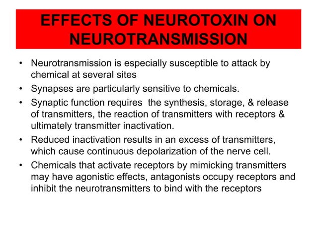 Neurotoxicity & Cytotoxicity | PPTX | Brain and Nervous System ...