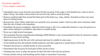 A case presentation on Neurotoxic Snake Bite and Treatment | PPTX