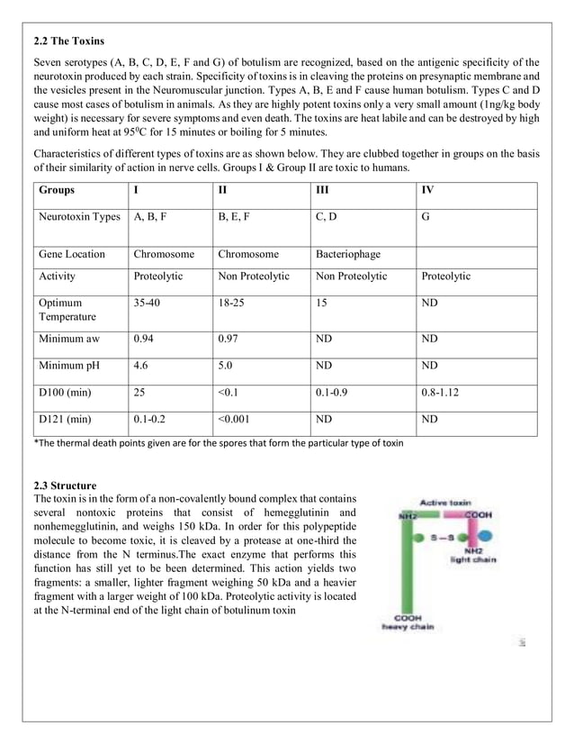 Neurotoxins in Food | PDF | Brain and Nervous System Disorders ...
