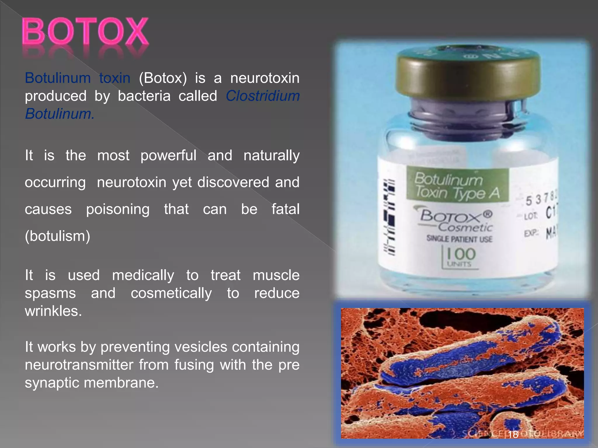Neurotoxins | PPTX