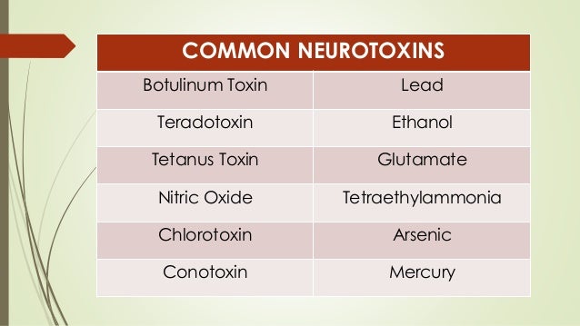 Neurotoxins in Food