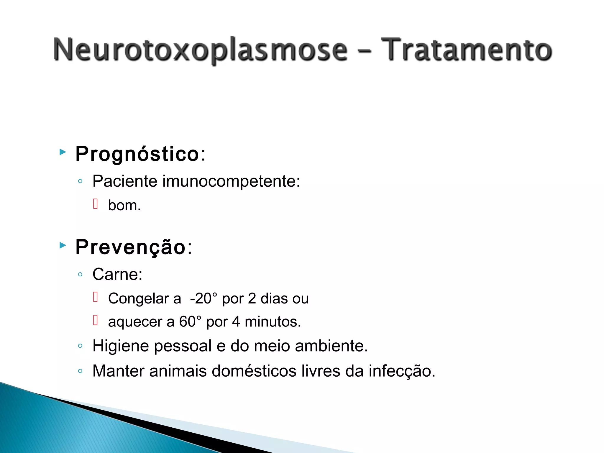 Neurotoxoplasmose | PPT