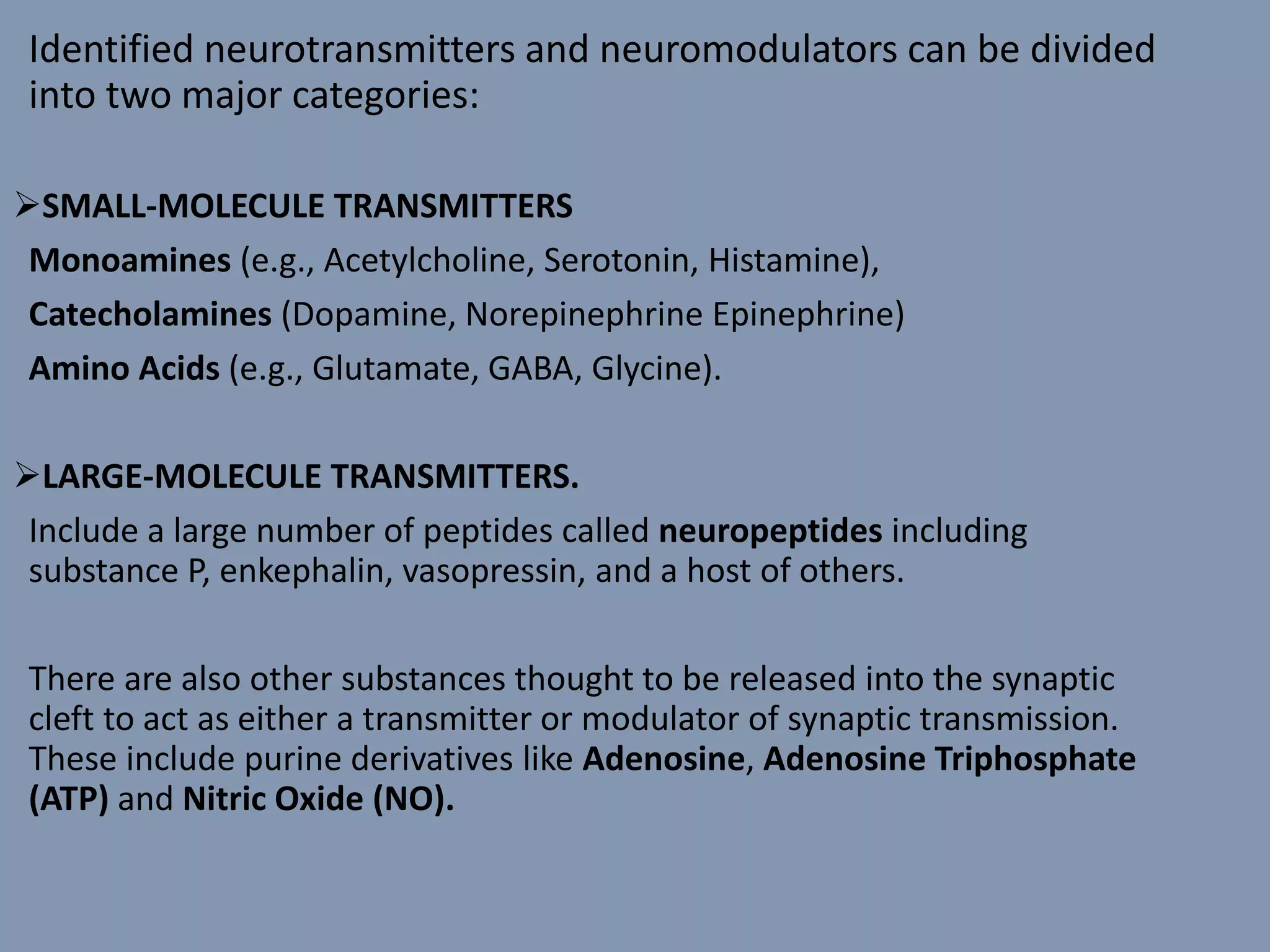 Neurotransmitters | PPTX