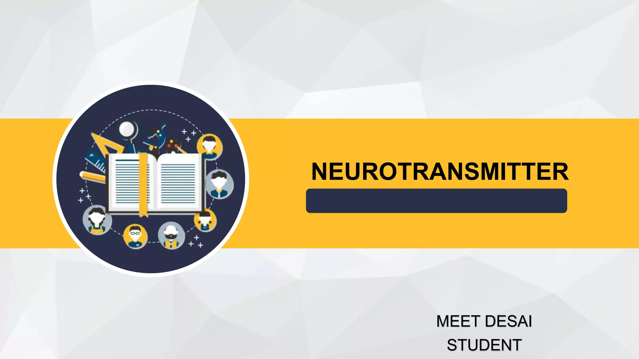 Physiology Neurotransmitter (nervous system) ppt | PPT