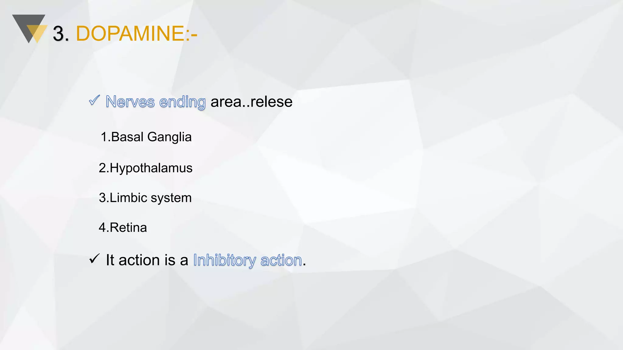 Physiology Neurotransmitter (nervous system) ppt | PPTX