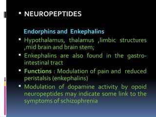 Neurotransmitter and neuroendocrinology | PPTX