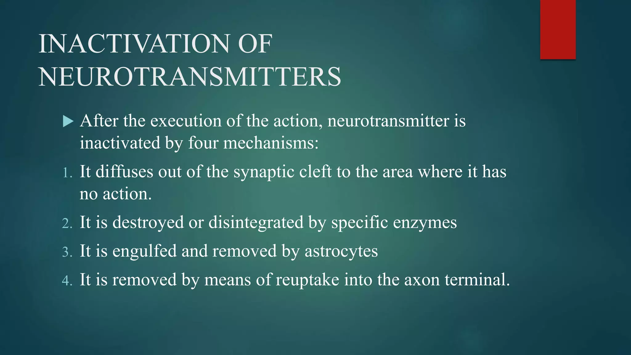 Neurotransmitter ppt | PPTX
