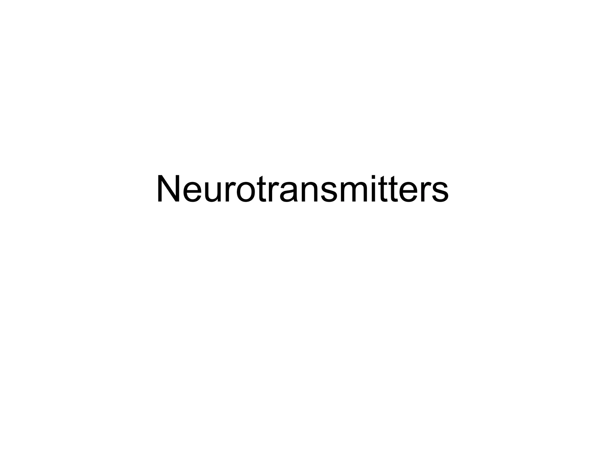 Neurotransmitters | PPT | Brain and Nervous System Disorders | Diseases ...