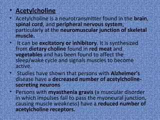 Neurotransmitters | PPT