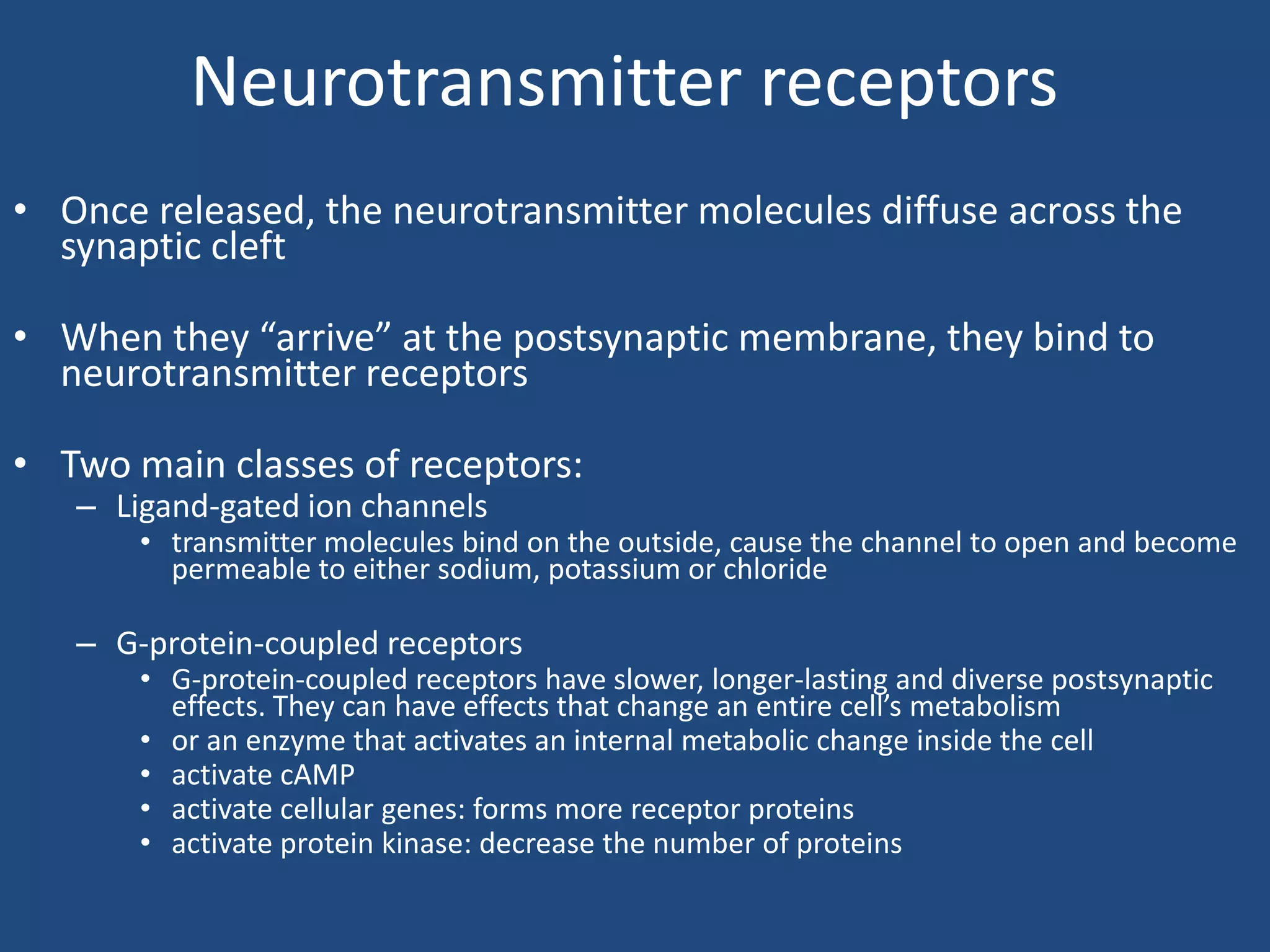 Neurotransmitters | PPTX