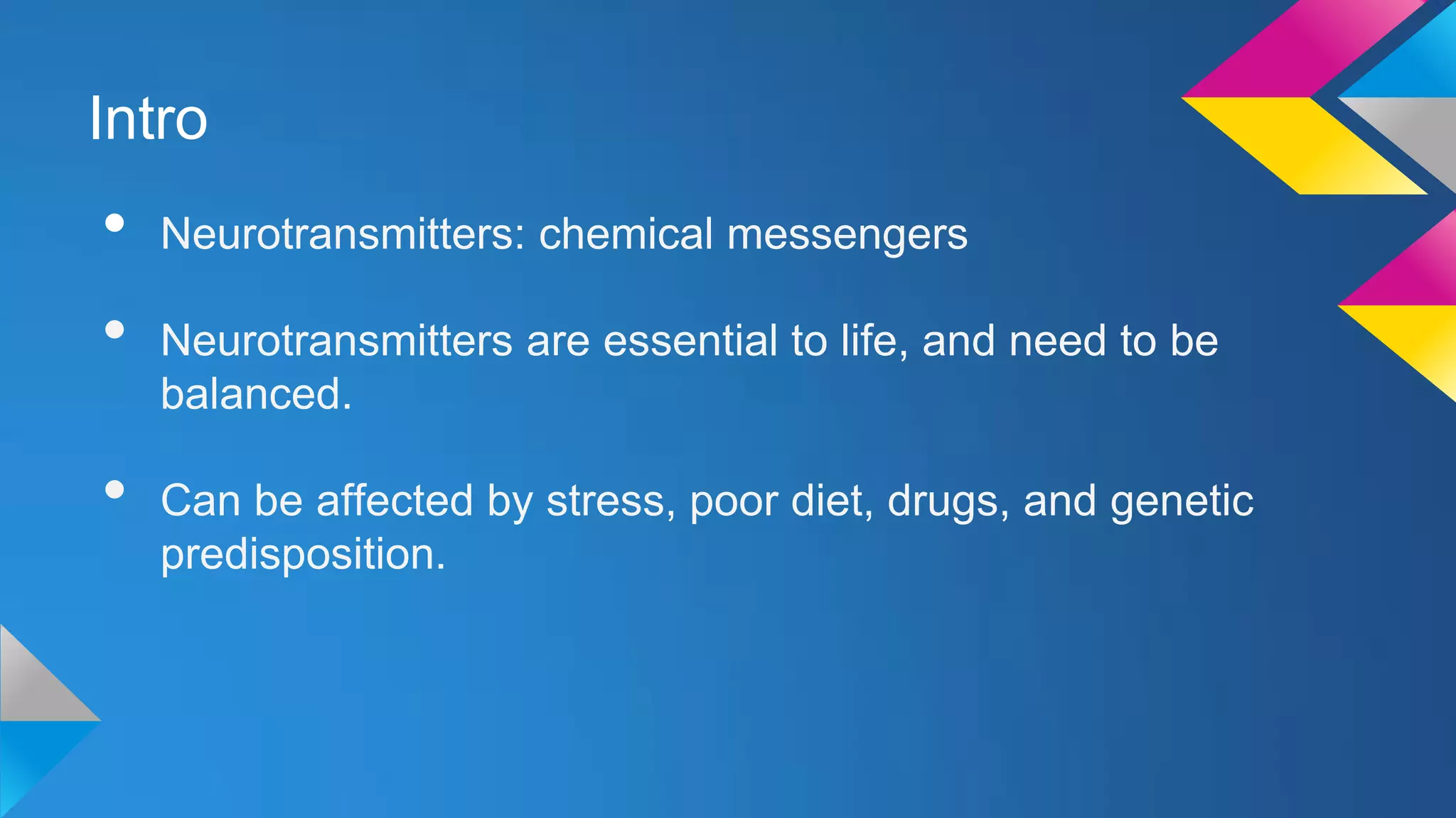 Neurotransmitters | PPT