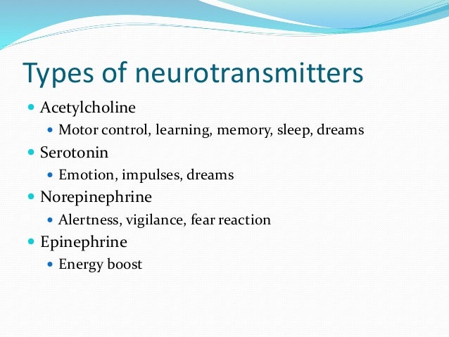 Neurotransmitters