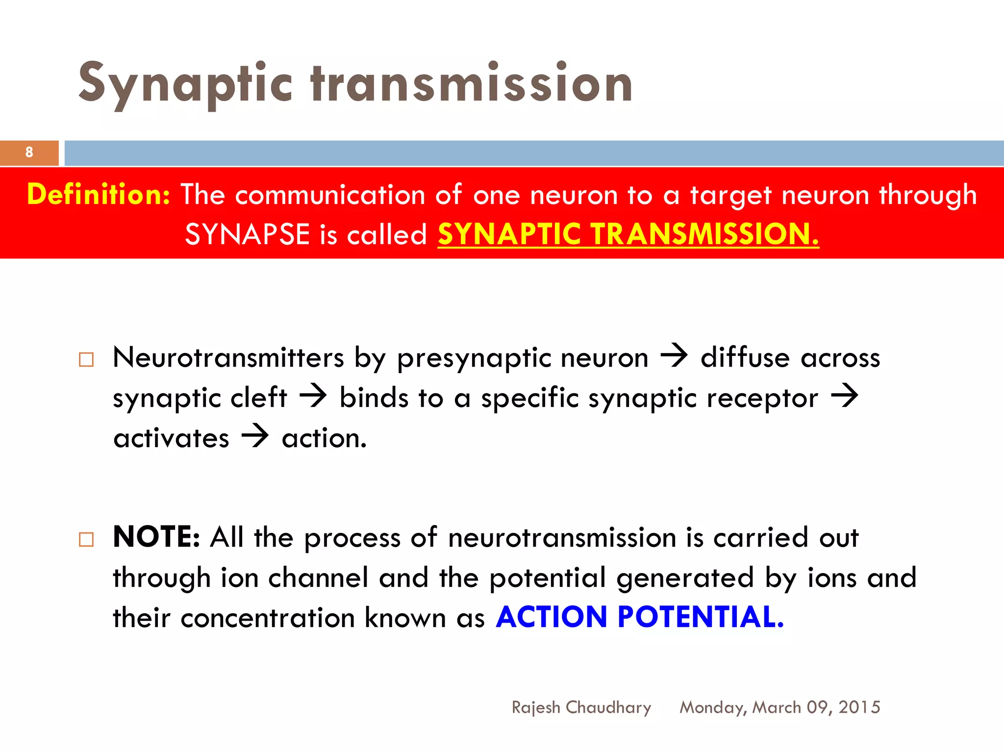 Neurotransmitters | PDF