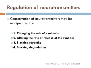 Neurotransmitters | PDF