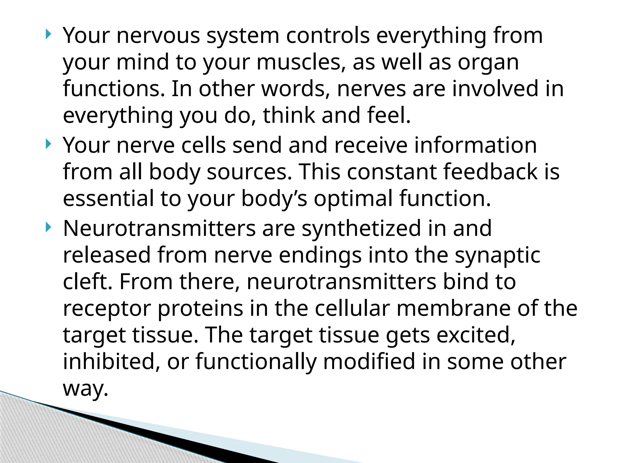 Neurotransmitters definition and function | PPT