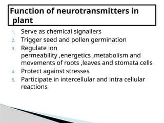 Neurotransmitters definition and function | PPT