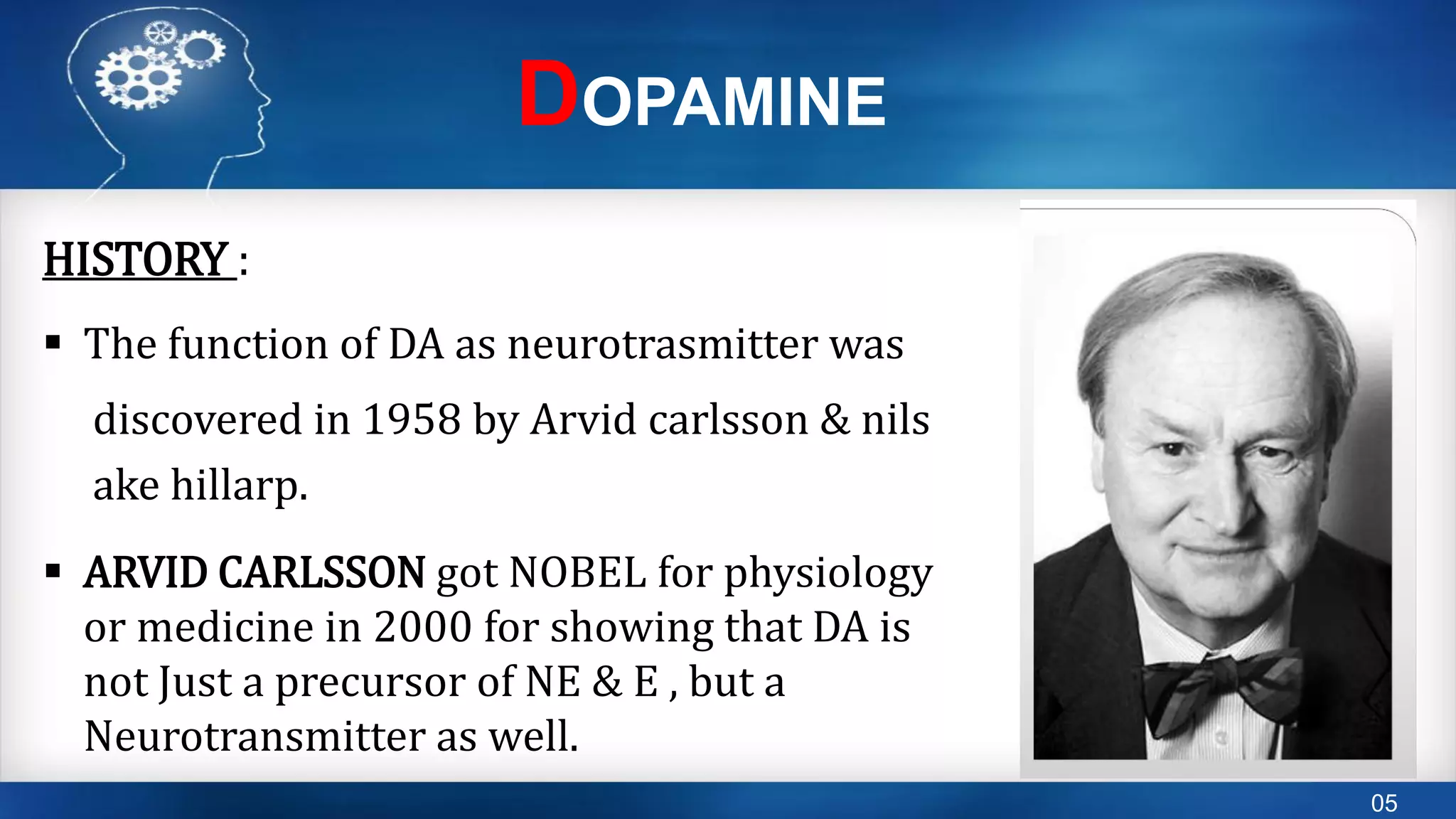 Neurotransmitters- serotonin & dopamine by dr. rujul modi | PDF
