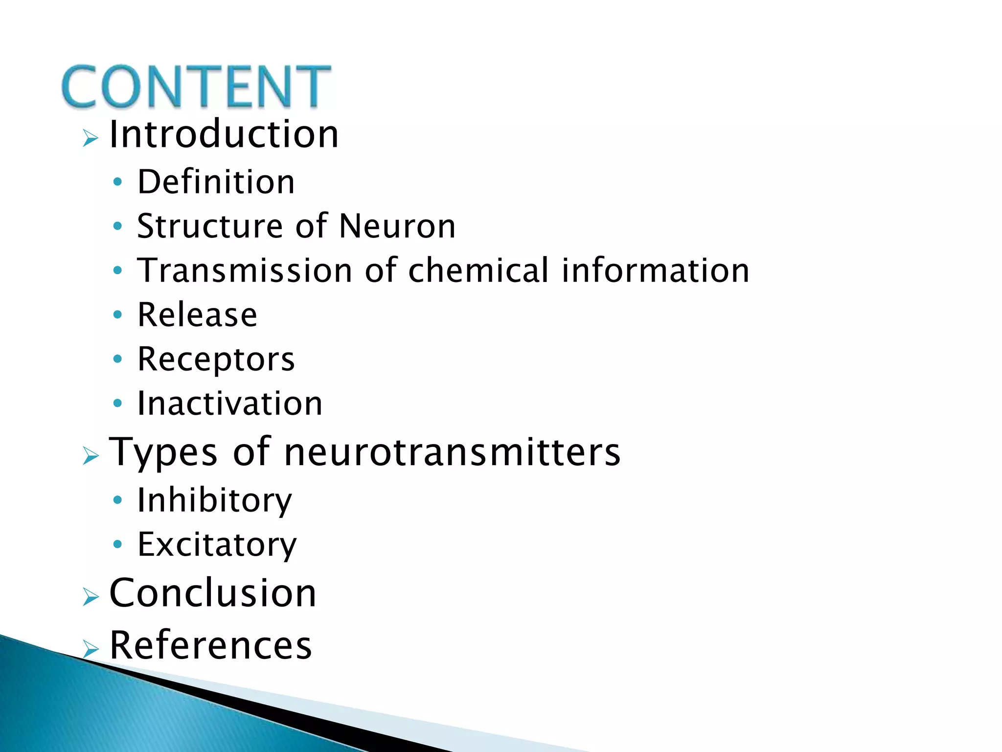Neurotransmitters | PPTX