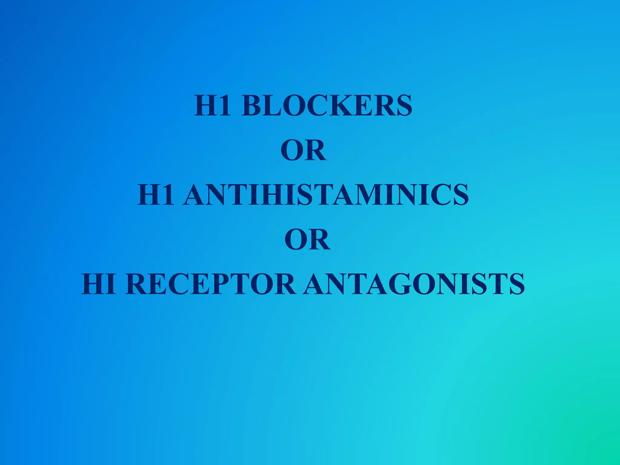 Neurotransmitters and histamine pharmacology | PPTX