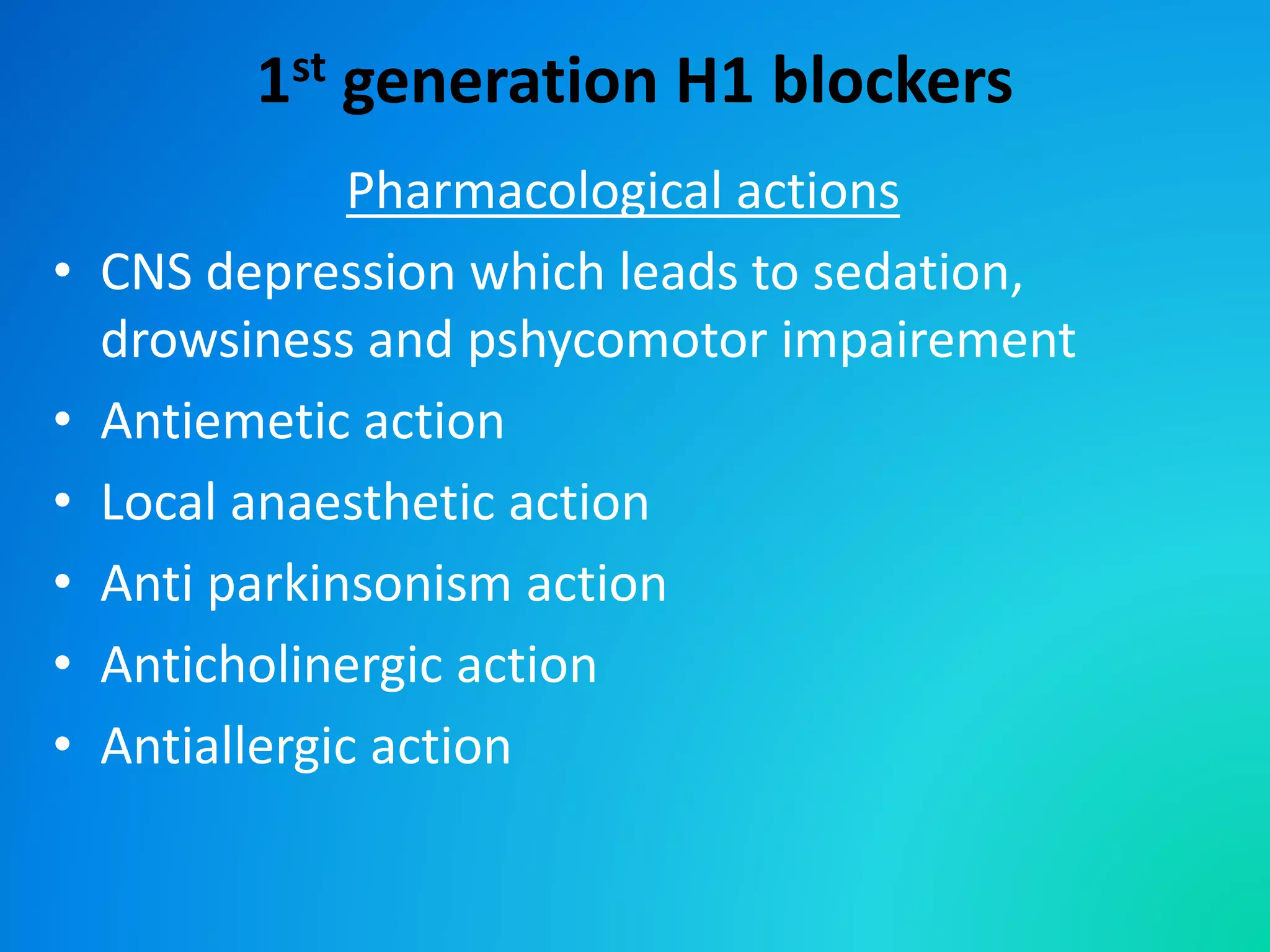 Neurotransmitters and histamine pharmacology | PPTX