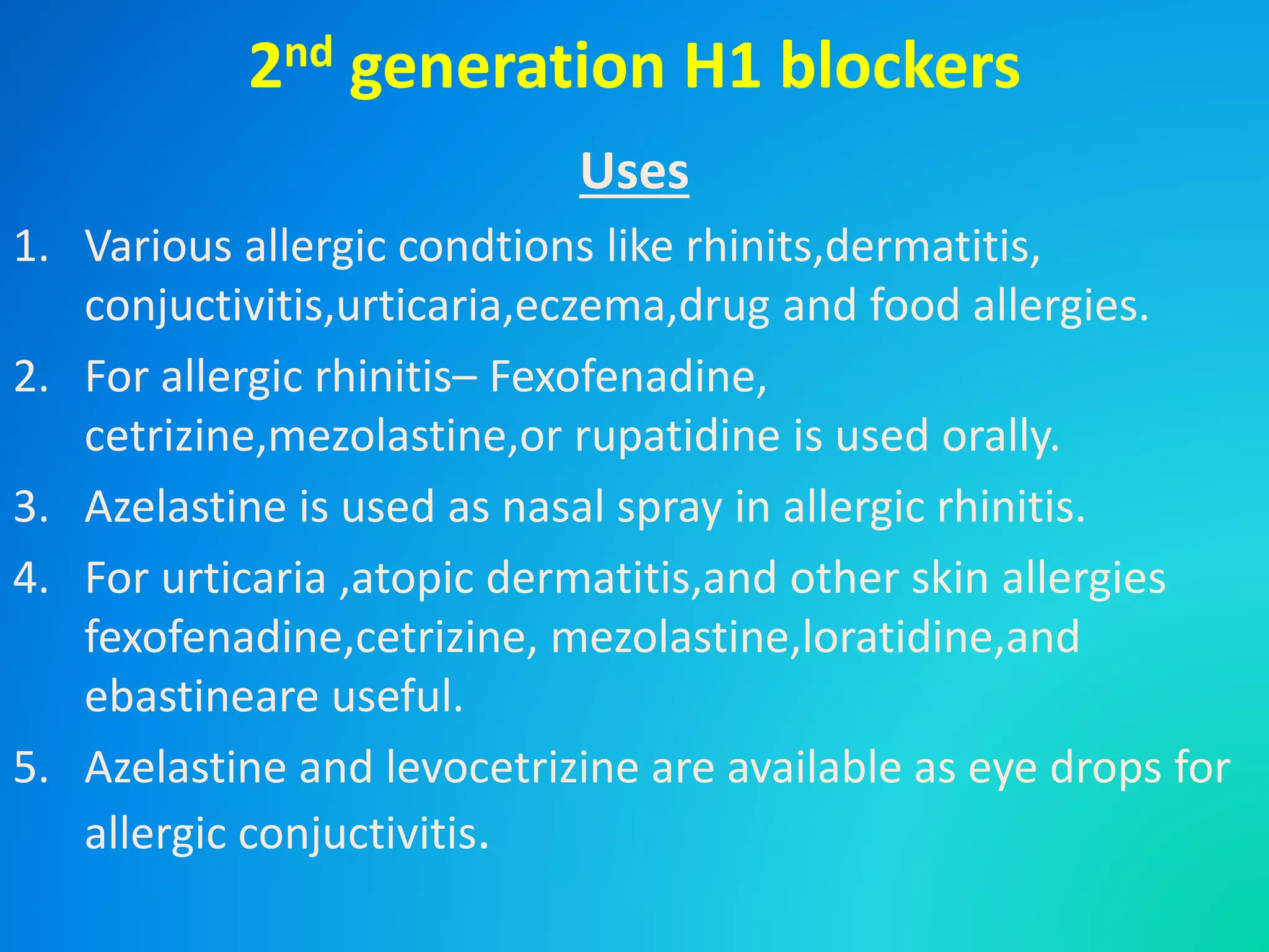 Neurotransmitters and histamine pharmacology | PPTX