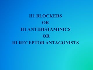 Neurotransmitters and histamine pharmacology | PPTX