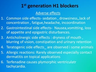 Neurotransmitters and histamine pharmacology | PPTX