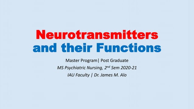 Neurotransmitters and their Functions.pdf