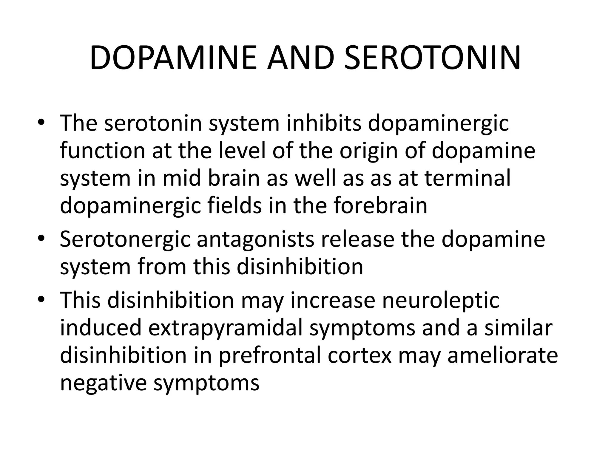 Neurotransmittter and role of dopamine in psychiatry | PPTX