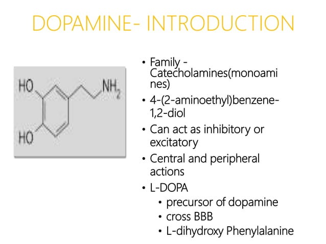 Neurotransmittter and role of dopamine in psychiatry | PPTX | Endocrine and Metabolic Diseases ...