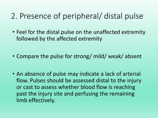 Neurovascular assessment | PPTX