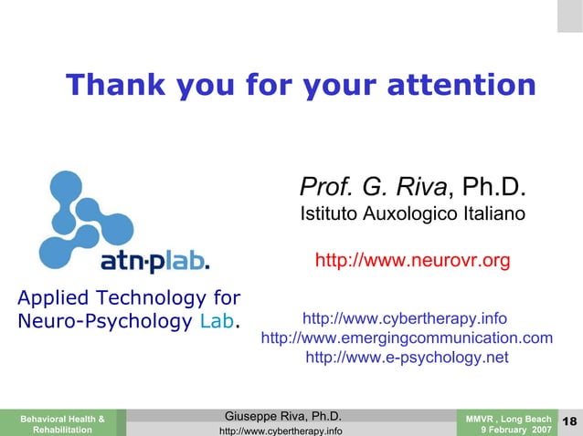 NeuroVR: Open Source VR toolkit for Behavioral Healthcare and ...