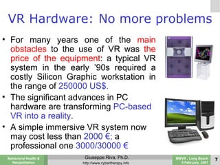 NeuroVR: Open Source VR toolkit for Behavioral Healthcare and ...