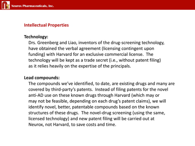 Neurox Overview | PPT