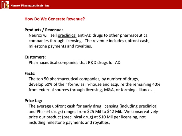 Neurox Overview | PPT