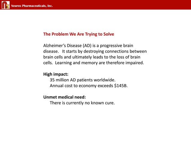 Neurox Overview | PPT